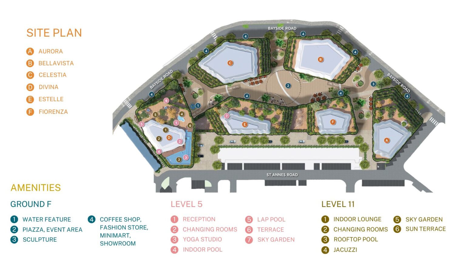 Amenities - Elysium Bayside